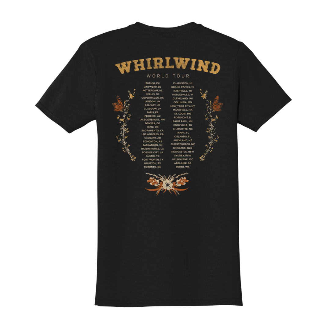 Whirlwind World Tour Horseshoe T Shirt Lainey Wilson